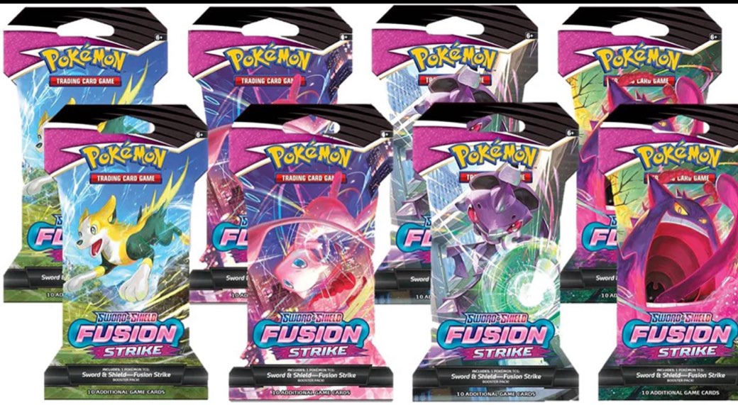 Fusion Strike Sleeved Booster Packs Pokemon TCG [NO STOCK], Hobbies ...