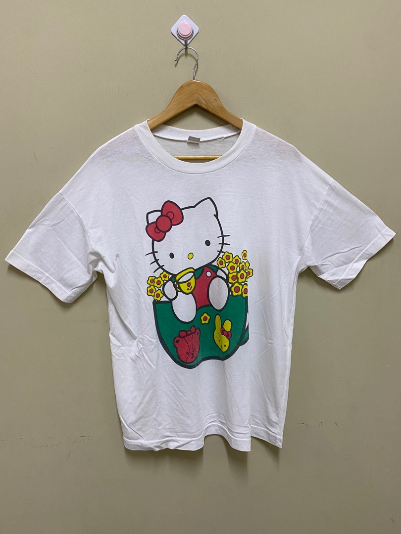 HELLO KITTY, Men's Fashion, Tops & Sets, Tshirts & Polo Shirts on Carousell