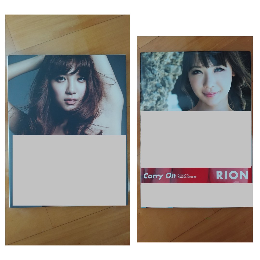 安齋ららヌード写真集「Hello,Goodbye」RION ヌード写真集「Carry On」 日本正版 寫真集, 興趣及遊戲, 書本 & 文具, 雜誌 - Carousell