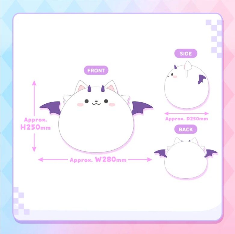 Hololive Fuwamoco Pero Plushie, Hobbies & Toys, Toys & Games on Carousell