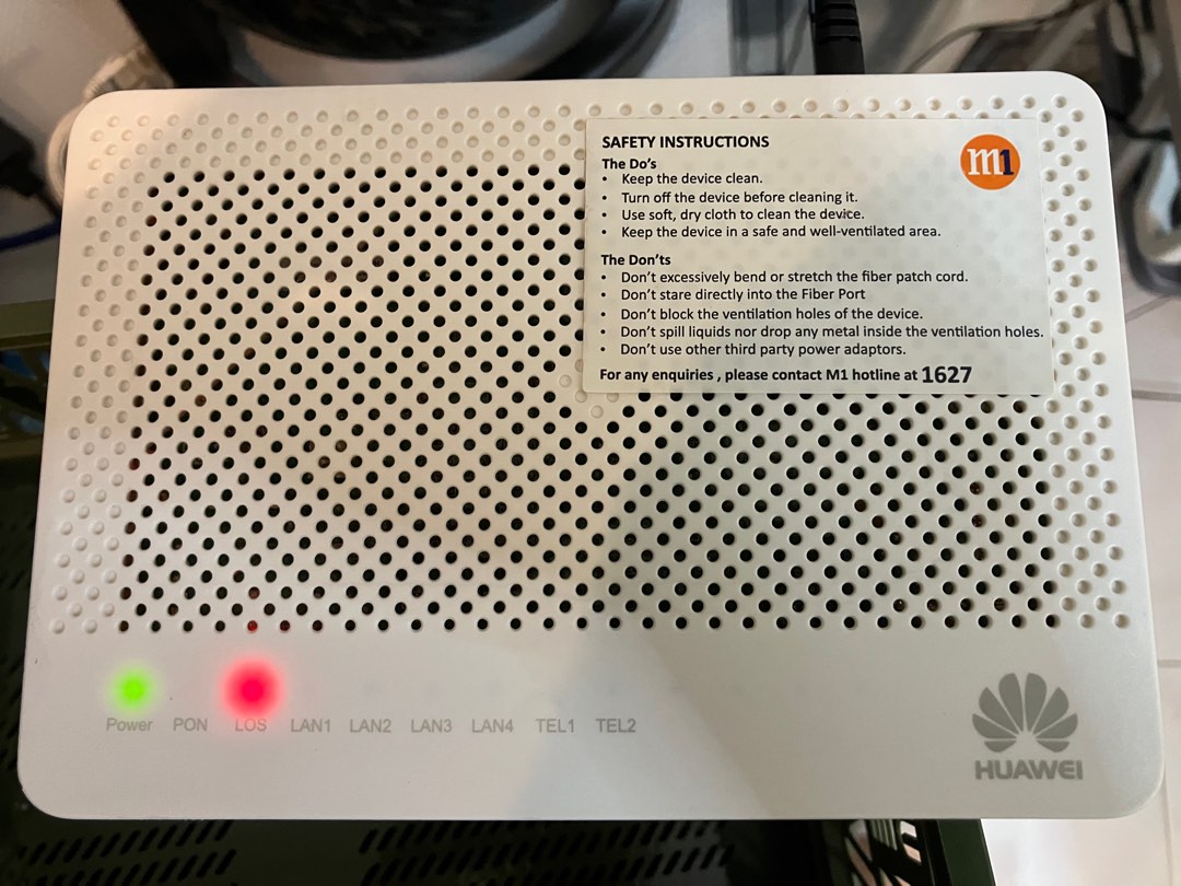 Huawei EchoLife HG8240H5 GPON Terminal fibre optic modem router ...
