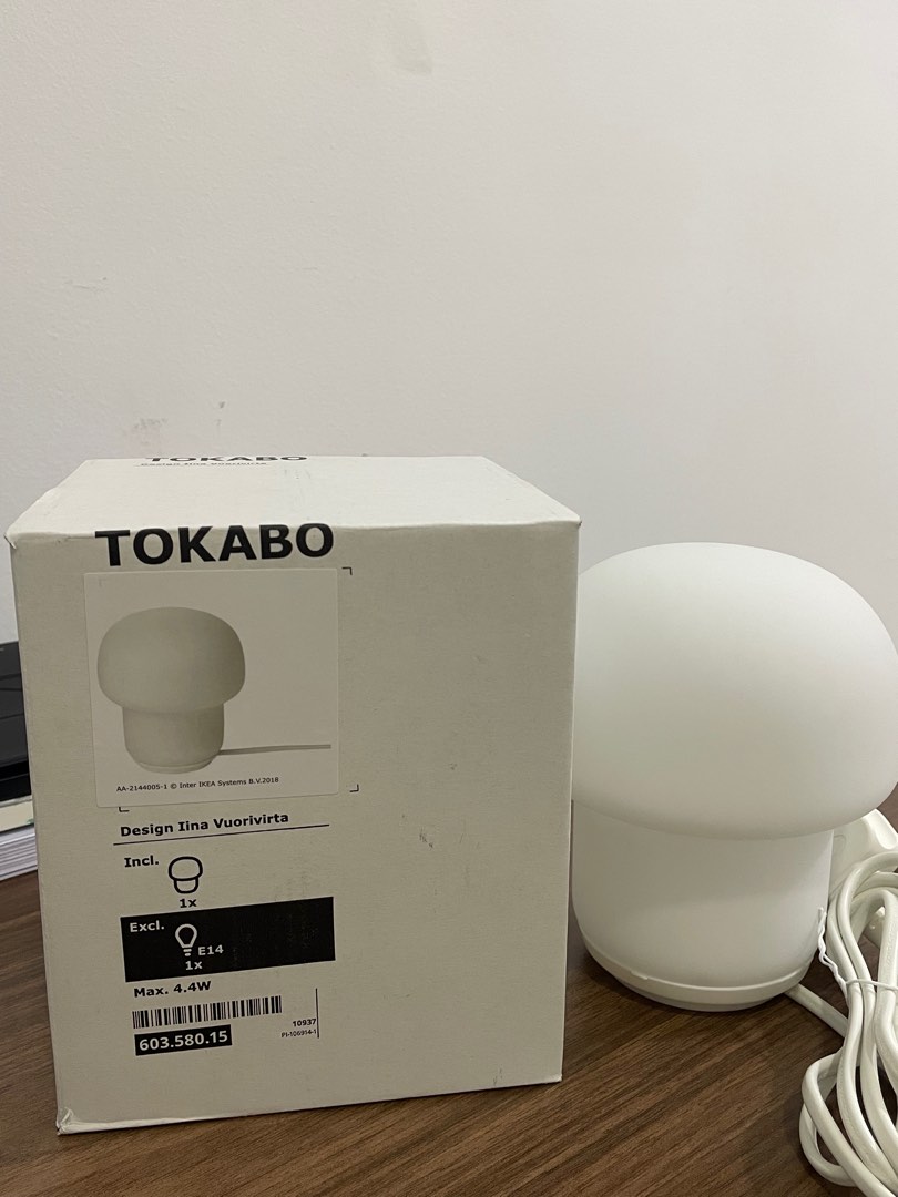 IKEA Tokabo table lamp, Furniture & Home Living, Lighting & Fans ...