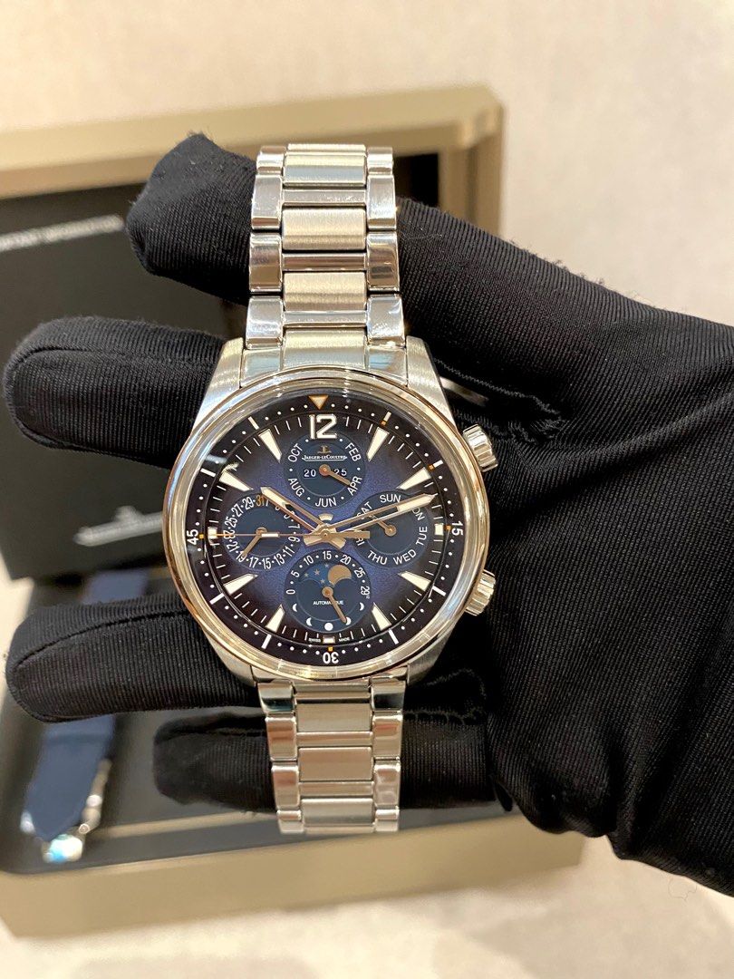 JAEGER-LECOULTRE POLARIS PERPETUAL CALENDAR REF Q9088180 MOON FACE ...