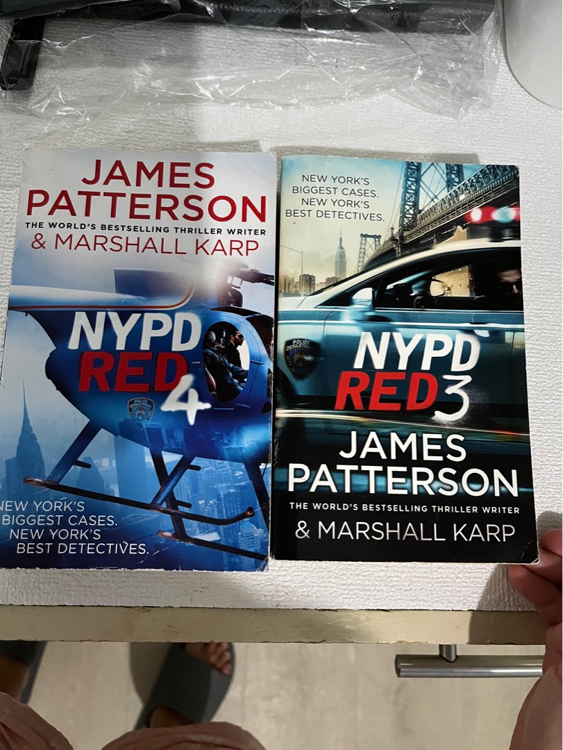 James Patterson NYPD Red book 3 & 4, Hobbies & Toys, Books & Magazines ...