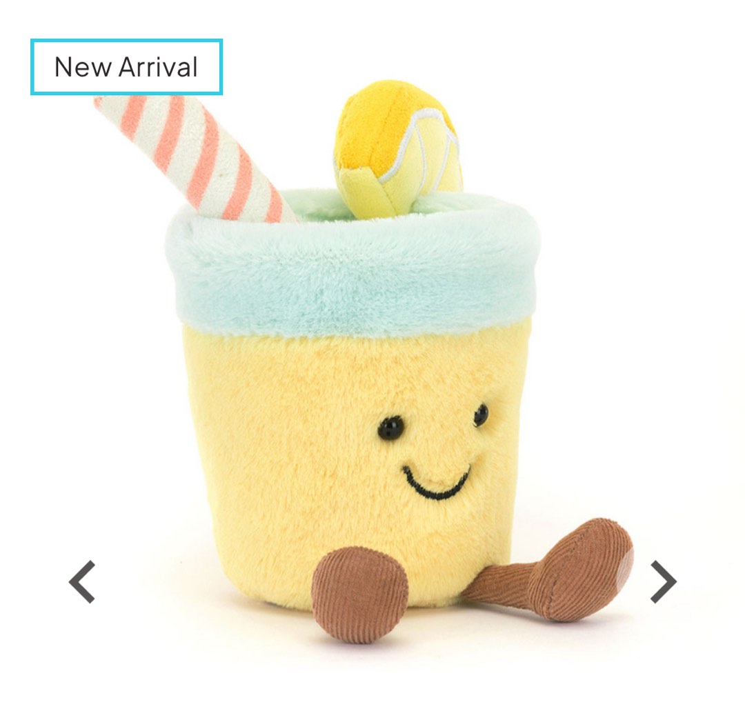 【代購】Jellycat Amuseables Lemonade檸檬水, 興趣及遊戲, 玩具 & 遊戲類 - Carousell