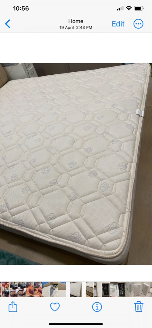 Must clear ! $300.mattress, Furniture & Home Living, Furniture, Bed ...