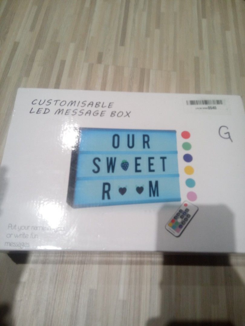Led message box, Mobile Phones & Gadgets, Other Gadgets on Carousell