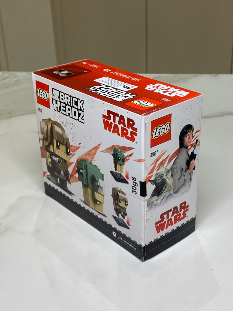 Lego 41627 Brickheadz Star Wars Luke Skywalker Yoda, Hobbies & Toys ...