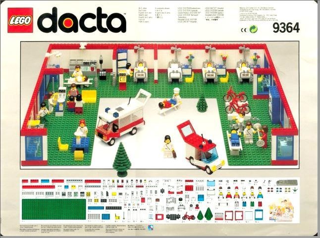 LEGO/DACTA/9364/Hospital set, Hobbies & Toys, Toys & Games on Carousell
