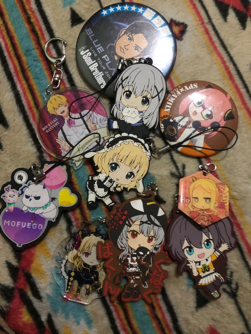 Lot set of Japanese anime collectible merchs, Hobbies & Toys, Toys ...