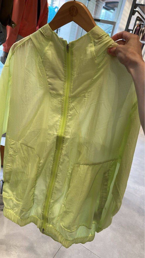 Lululemon Translucent Hooded Jacket (BRAND NEW), Women's Fashion ...