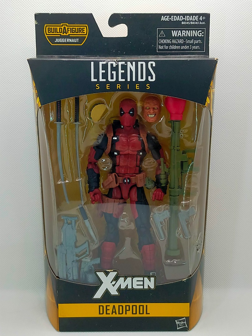 Marvel Legends Deadpool (Juggernaut Wave), Hobbies & Toys, Toys & Games ...