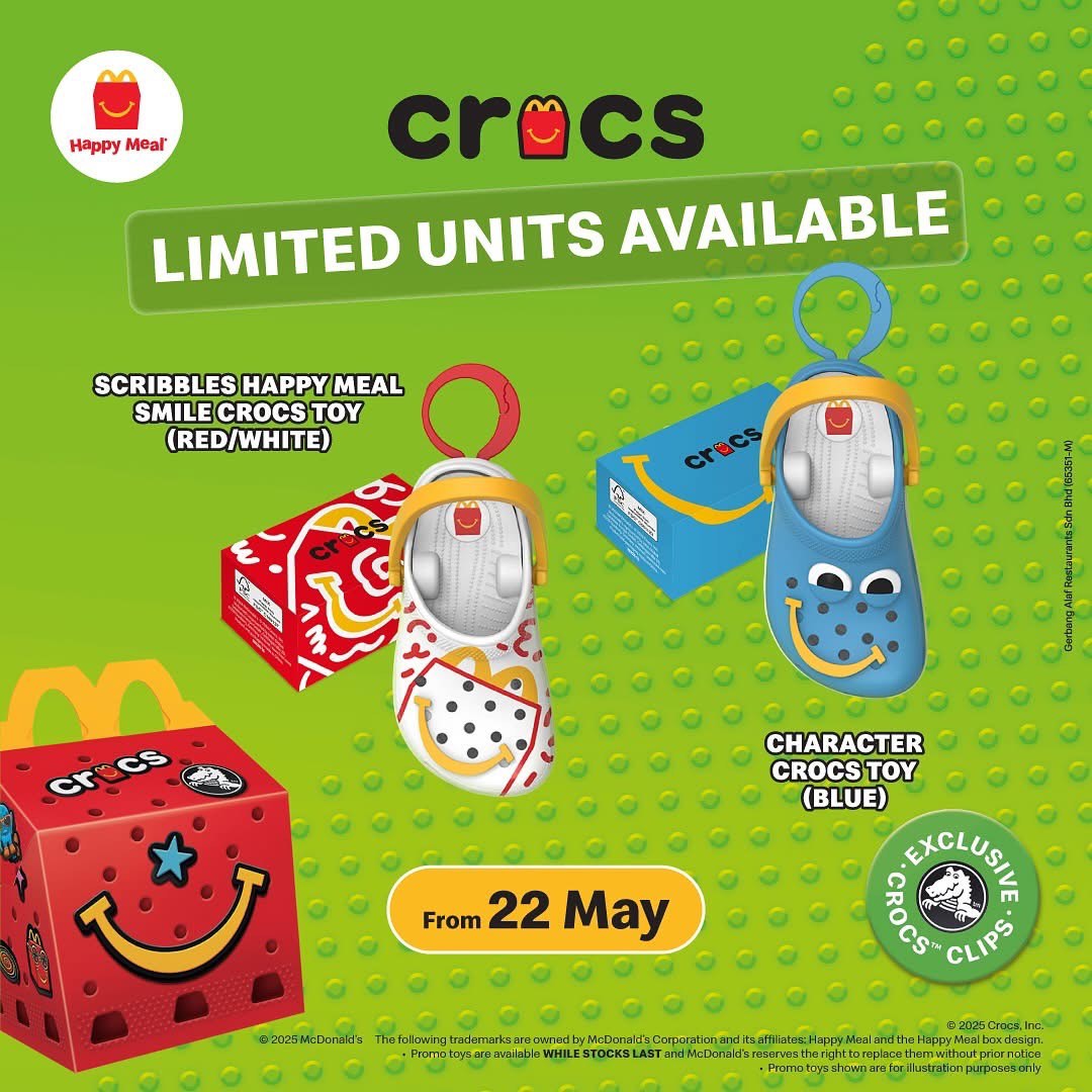 Mcd happy meal x cross, Hobbies & Toys, Toys & Games on Carousell
