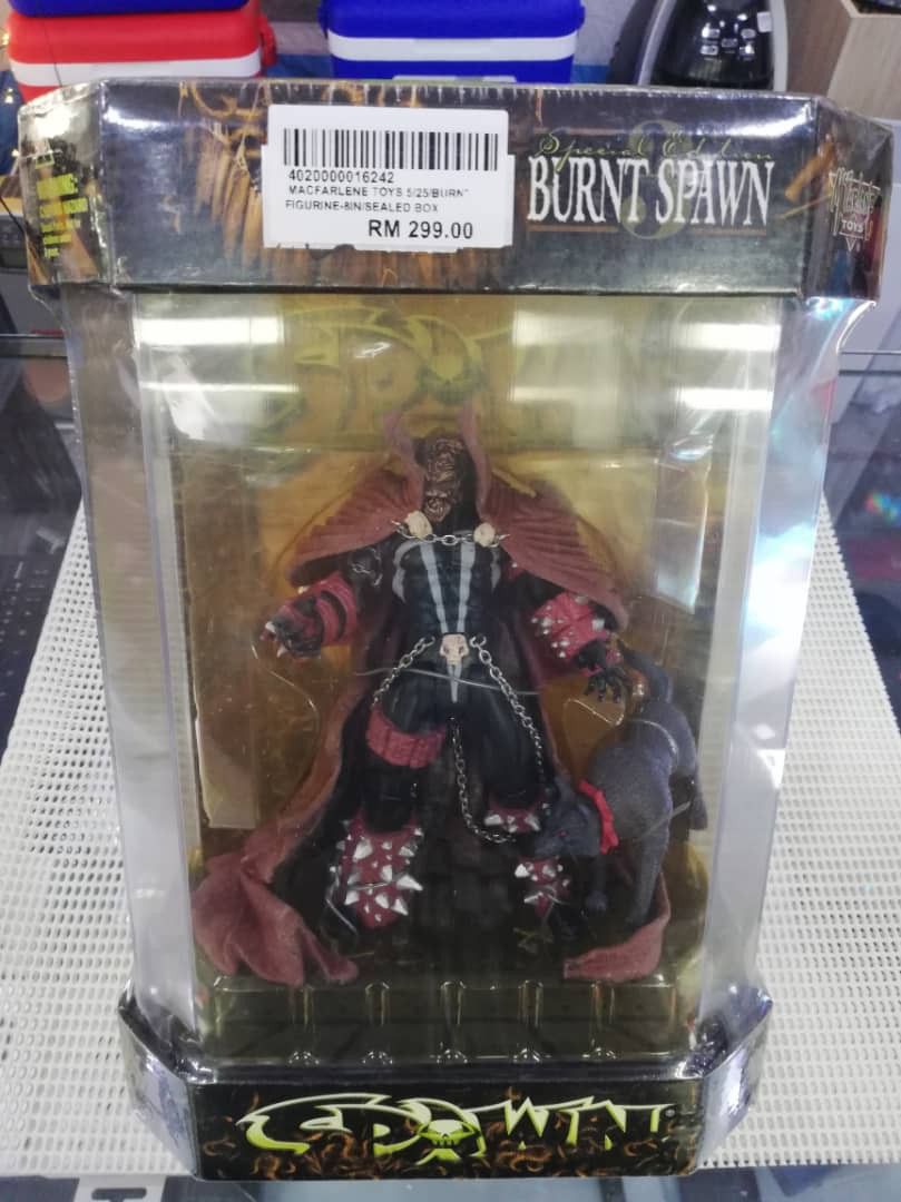 McFarlane Toys Burnt Spawn Spawn Action Figure, Hobbies & Toys, Collectibles & Memorabilia ...