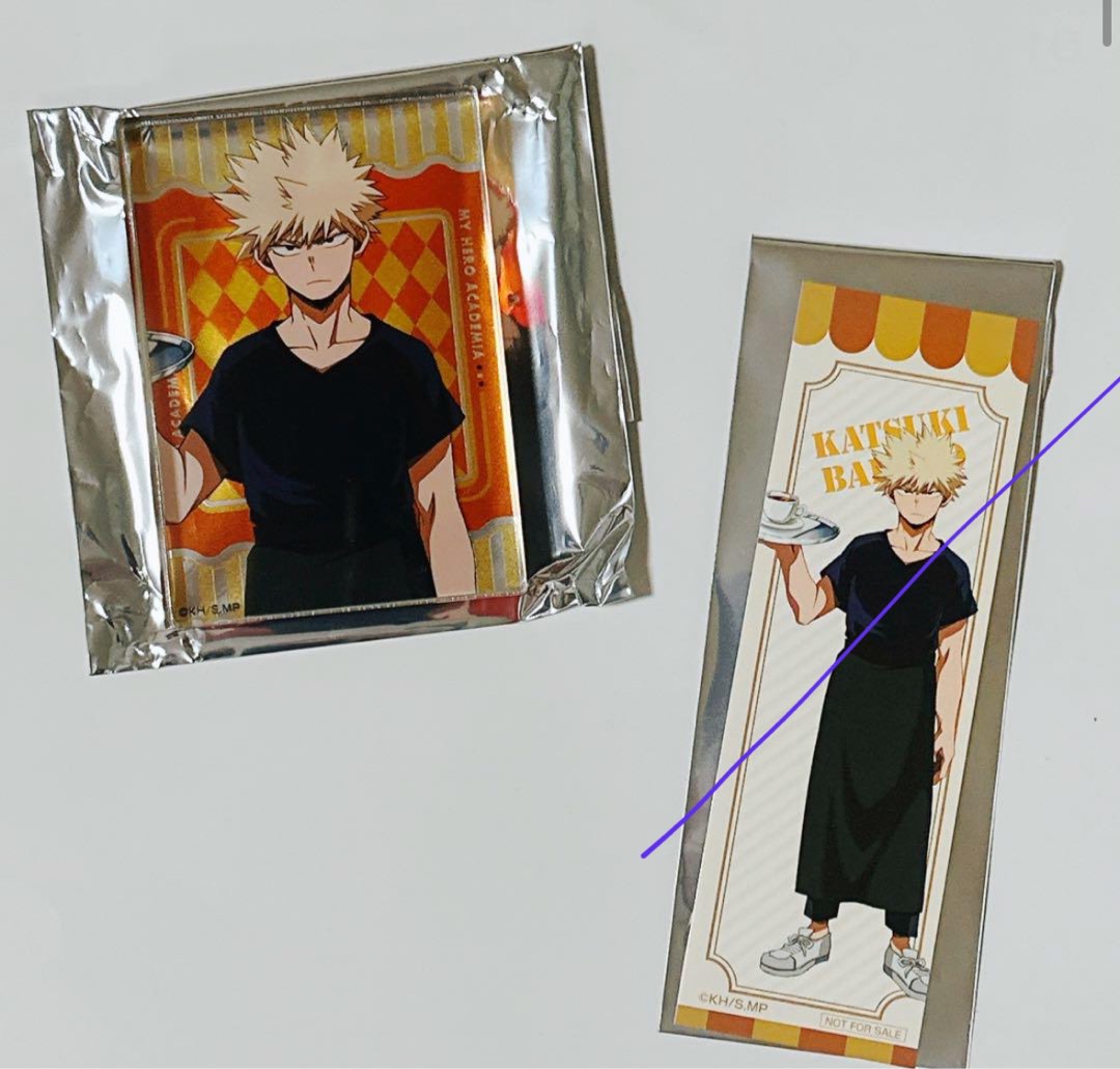 My Hero Academia Tower Records Collaboration Cafe Acrylic Block ...
