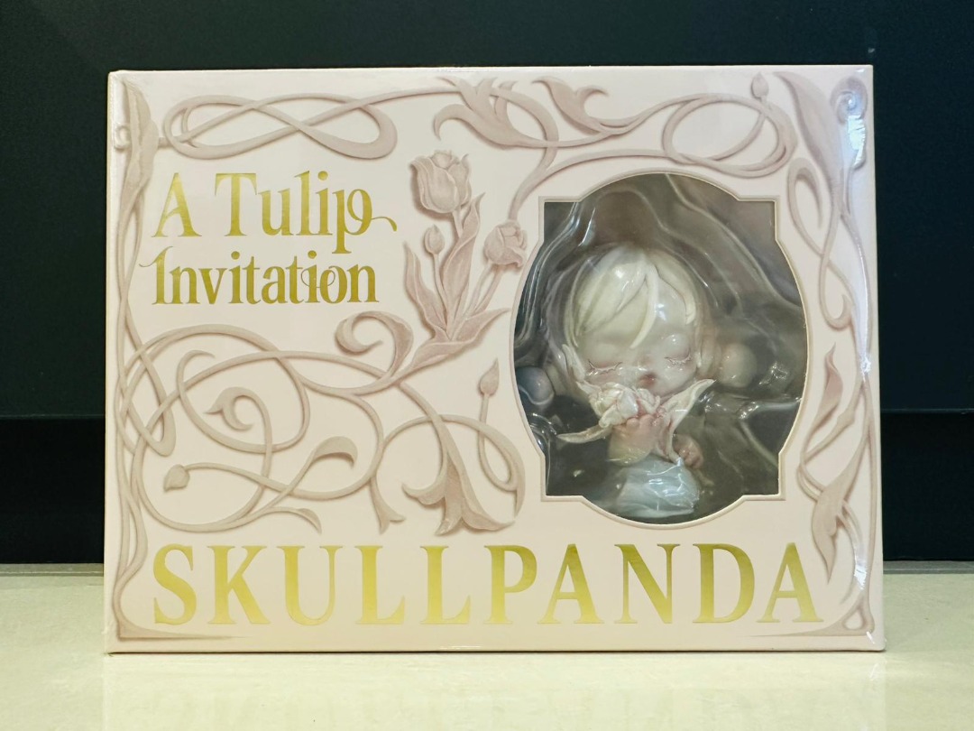 New [rare] Skullpanda Uniqlo A Tulip Invitation Exclusive Popmart ...