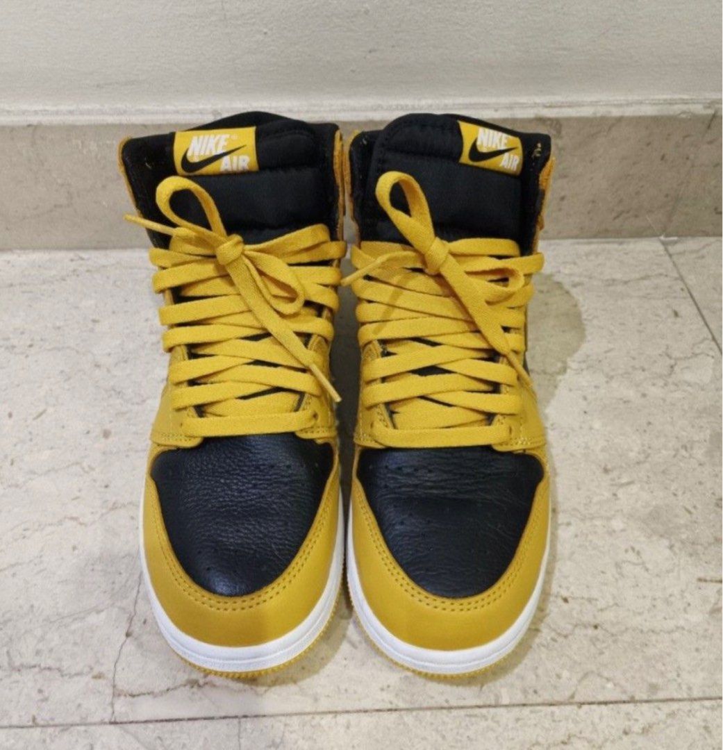 Nike Air Jordan 1 High Pollen GS, Luxury, Sneakers & Footwear on Carousell