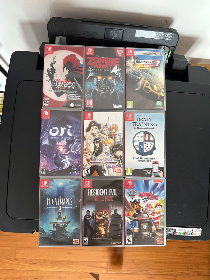 Nintendo Switch game Aragami / Zombie army / Gear club unlimited 2 ...