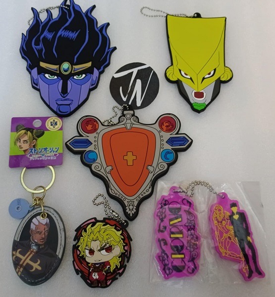 Official Bandai Jojo's Bizarre Adventure JJBA Jotaro Dio Giorno Rubber ...