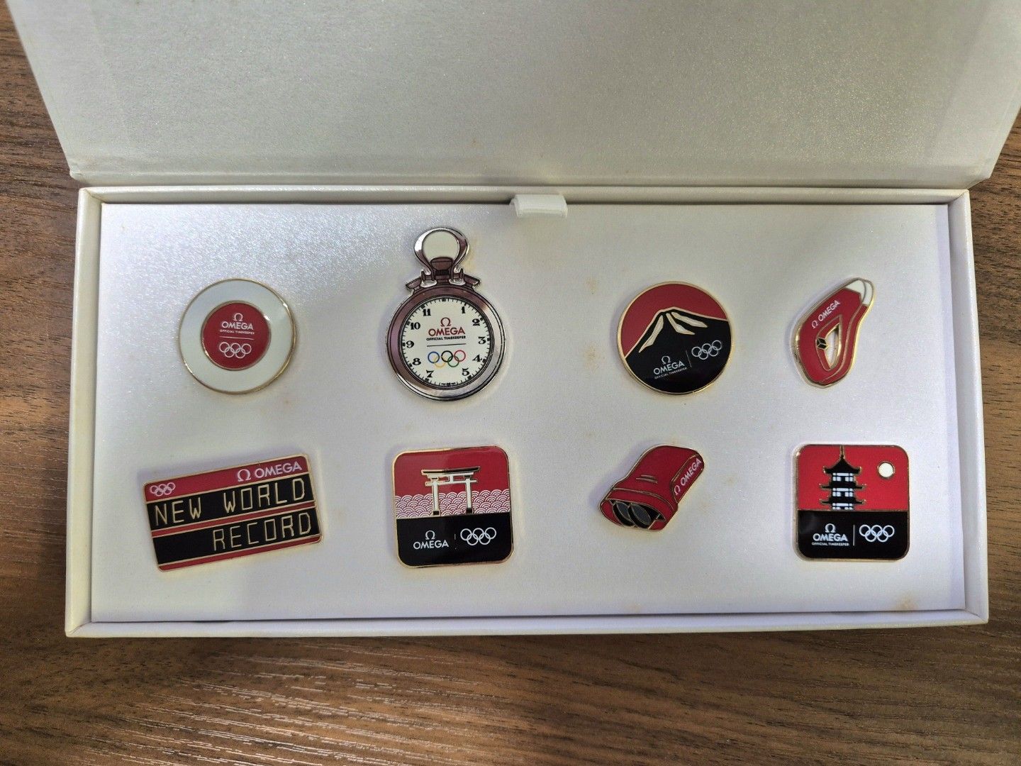 Omega Tokyo Olympics 2020 Full Set Collector Pins, Luxury, Accessories ...