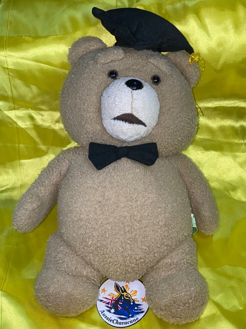 Original Ted 2 Graduation Ted, Hobbies & Toys, Toys & Games on Carousell