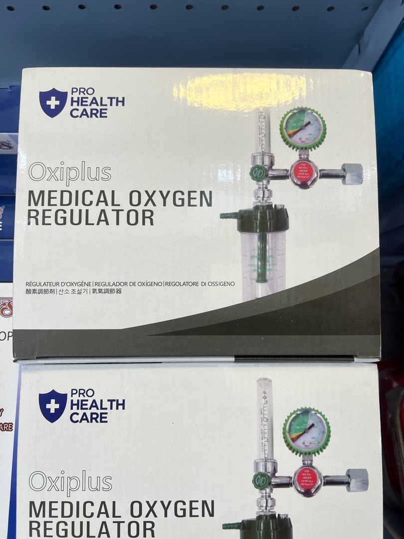 OXYGEN REGULATOR COMPLETE SET SAME DAY DELIVERY, Health & Nutrition ...