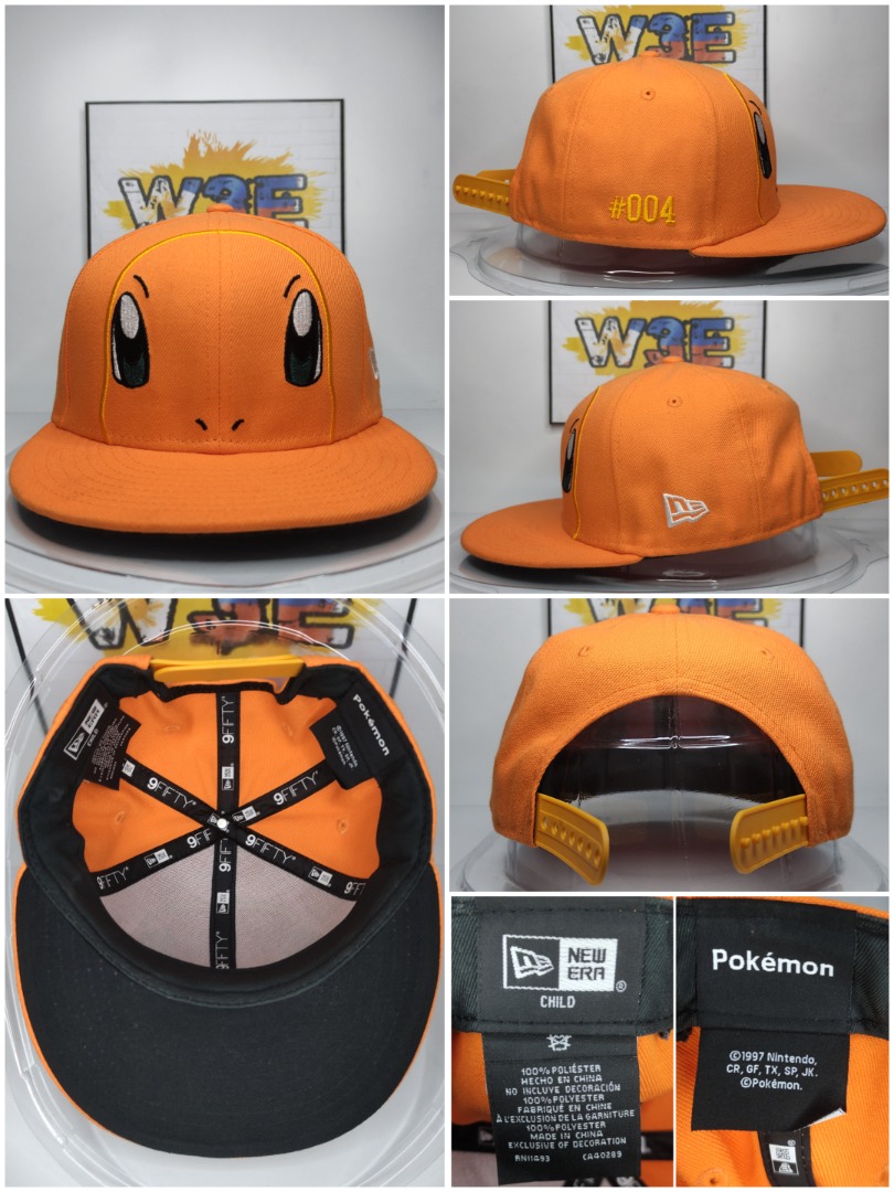 POKEMON CHARMANDER SNAPBACK YOUTH - NEW ERA 9FIFTY, Men's Fashion ...
