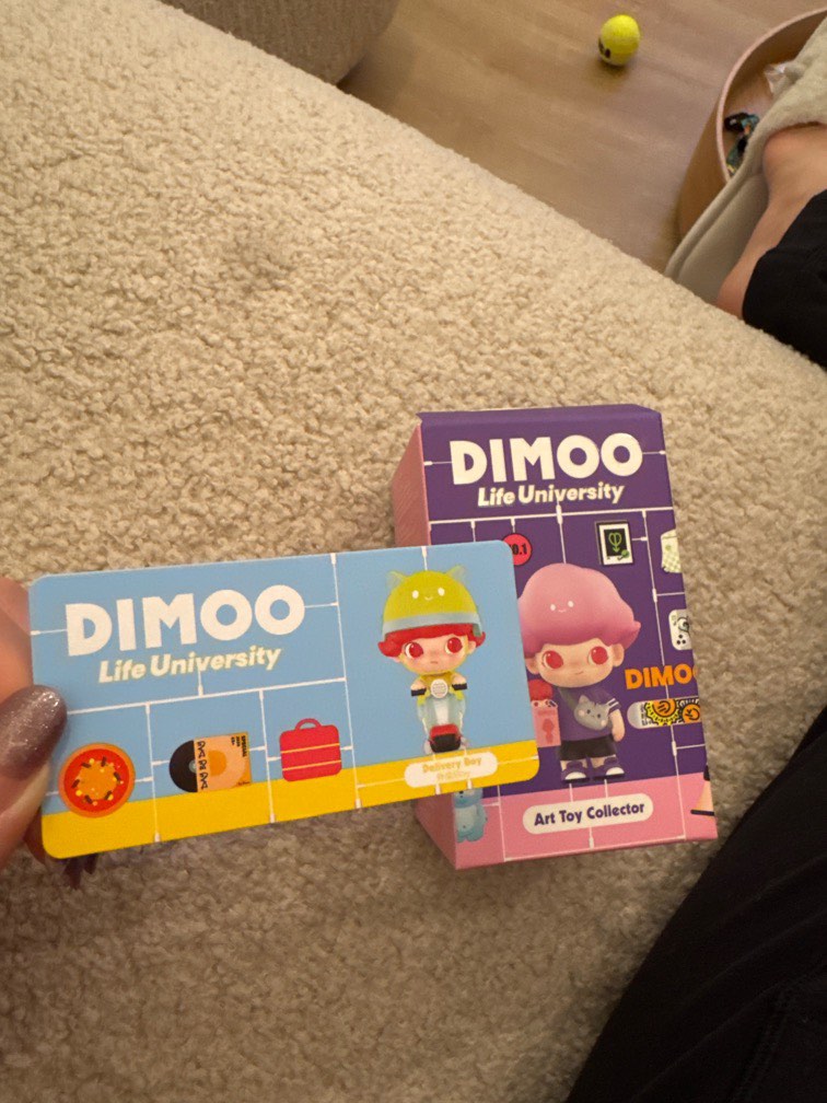 Popmart Dimoo Life University - Delivery Boy $10, Hobbies & Toys, Toys ...