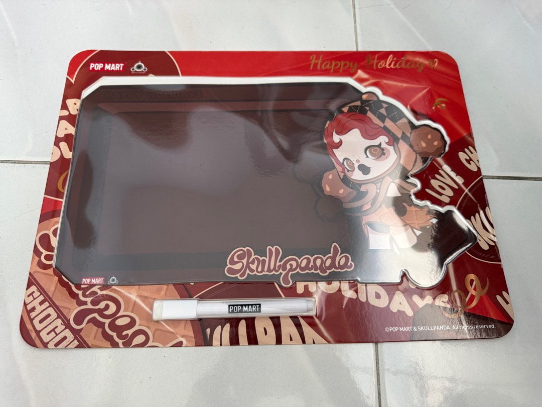 Popmart Skullpanda Magnetic Board, Hobbies & Toys, Stationery & Craft ...