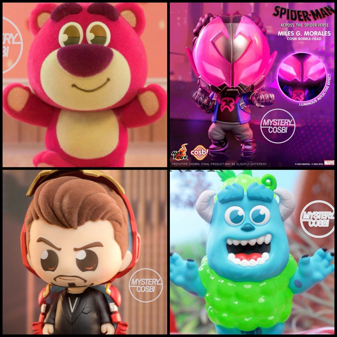 Popmart Toy Story Lotso Mystery Cosbi | Sulley Green Grape | Popmart ...