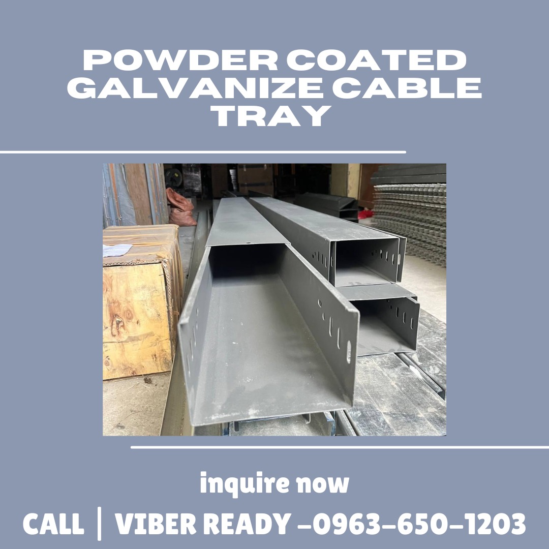 POWDER COATED GALVANIZE CABLE TRAY 100 x 300 x 1.3 x2m, Furniture ...