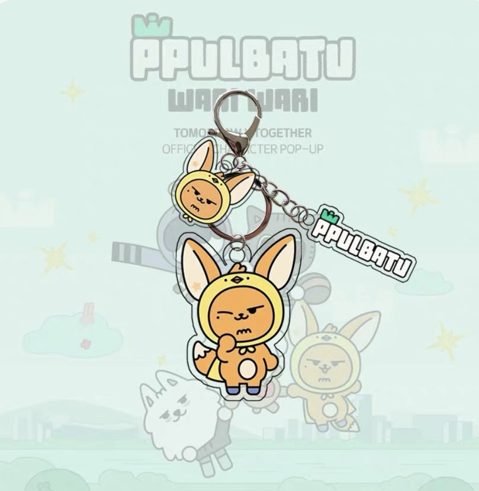 [PRE-ORDER] TXT Ppulbatu Keychain Soo bin Yeon Jun Beomgyu Taehyun ...