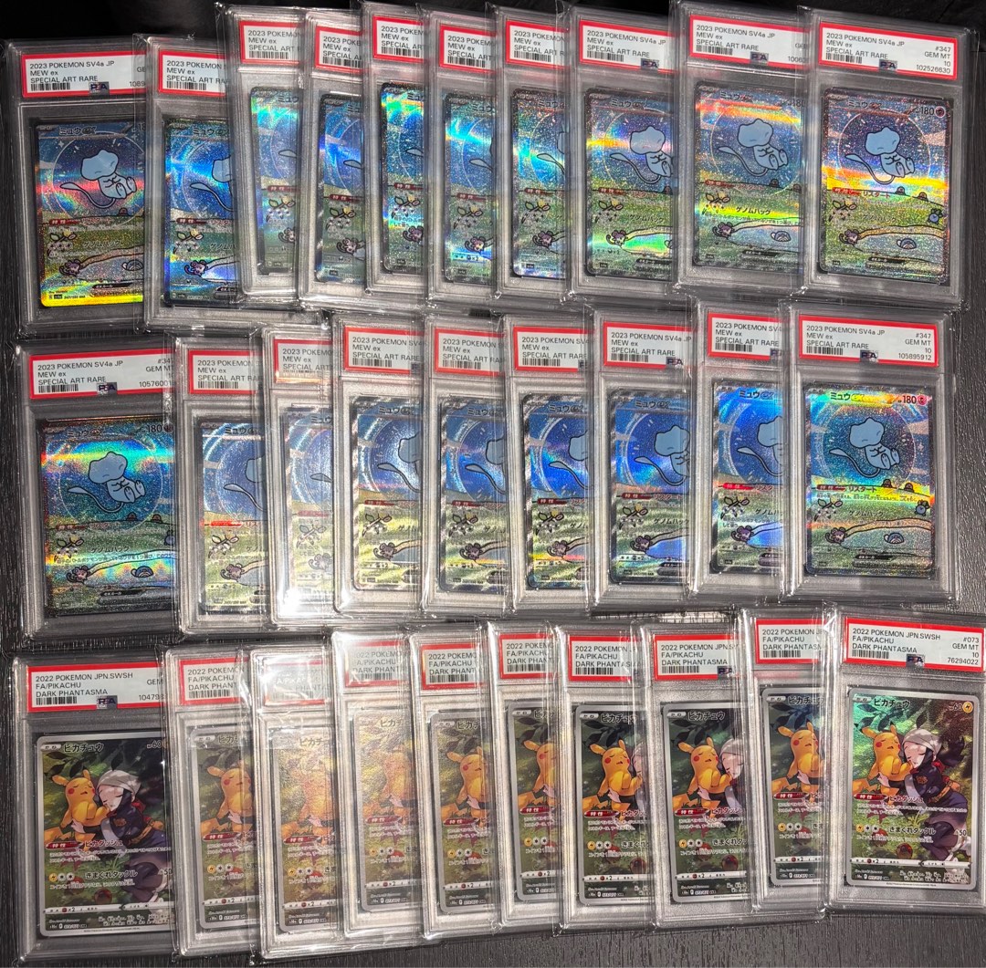 PSA 10 Japanese Bubble Mew $380 | Pikachu CHR $80, Hobbies & Toys, Toys ...