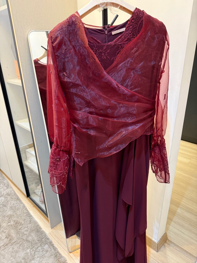 Qiszar raya 2025, Women's Fashion, Muslimah Fashion, Baju Kurung & sets ...