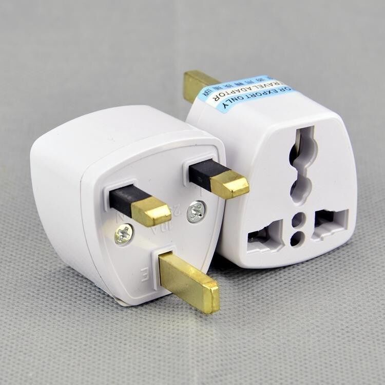 Readystock 3 Pin Conversion Plug Universal Adapter British UK / SG ...