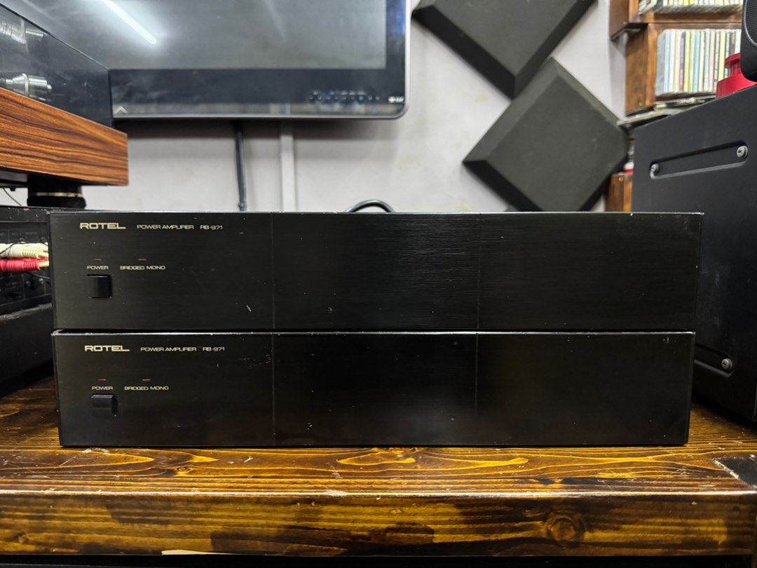 Rotel RB-971 Stereo Power Amplifier Monoblock, Audio, Soundbars ...