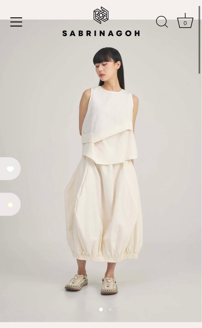 Sabrina Goh Hera top and Solana skirt, Women's Fashion, Dresses & Sets ...