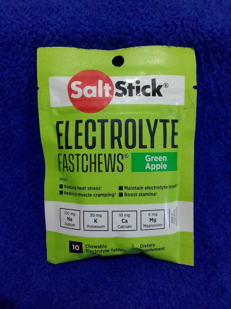 Saltstick Green Apple Fastchews - packet 10ct, Health & Nutrition ...