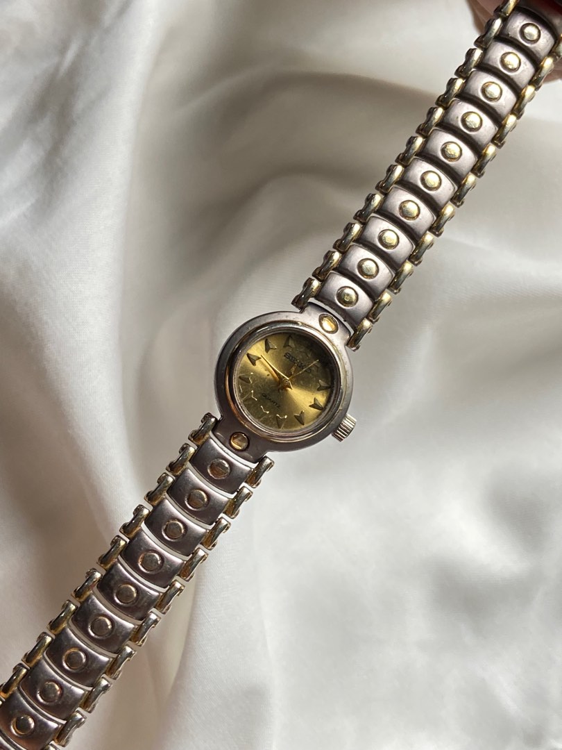 seiko vintage watch jam tangan ladies unik, Fesyen Wanita, Jam Tangan ...