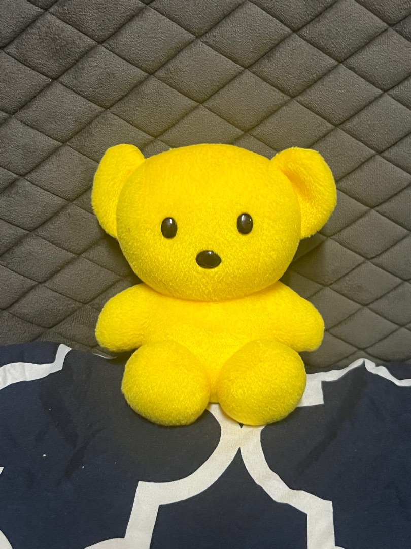 Sekiguchi Dick Bruna Miffy Yellow Bear plush, Hobbies & Toys, Toys ...