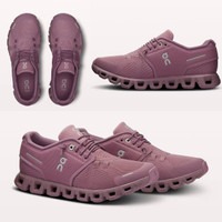 sepatu ON Running Cloud 5 Sneakers In Fig/quartz Women, Olshop Fashion ...