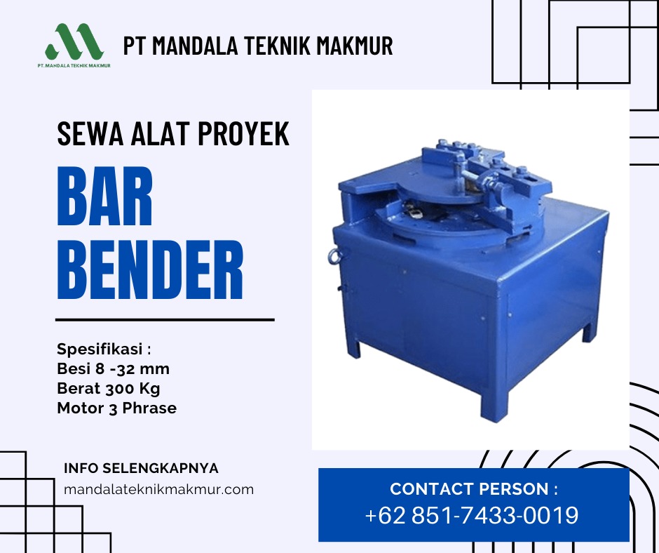 Sewa Bar Bender Kep. Meranti, Sewa Alat Penekuk Besi Kep. Meranti ...