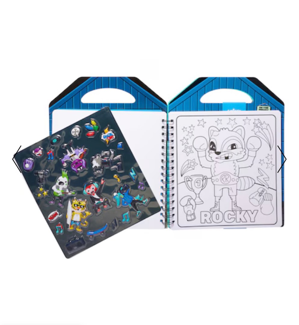 Smiggle besties coloring book with reusable stickers smiggle colouring ...