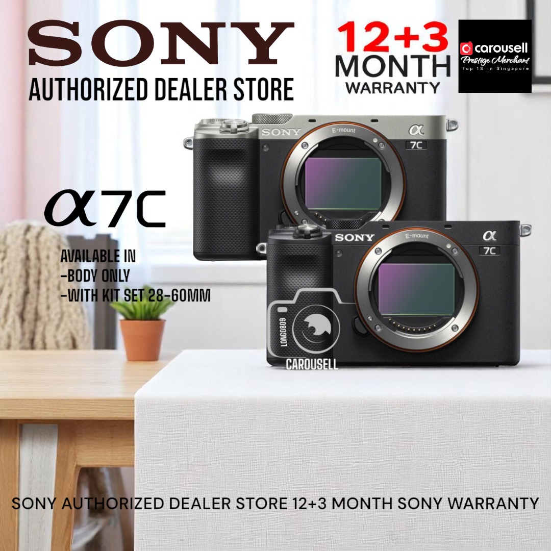 Sony A7C BODY | Sony A7C 28-60mm kit | A7C | ILCE-7C| ILCE7C | SONYA7C ...