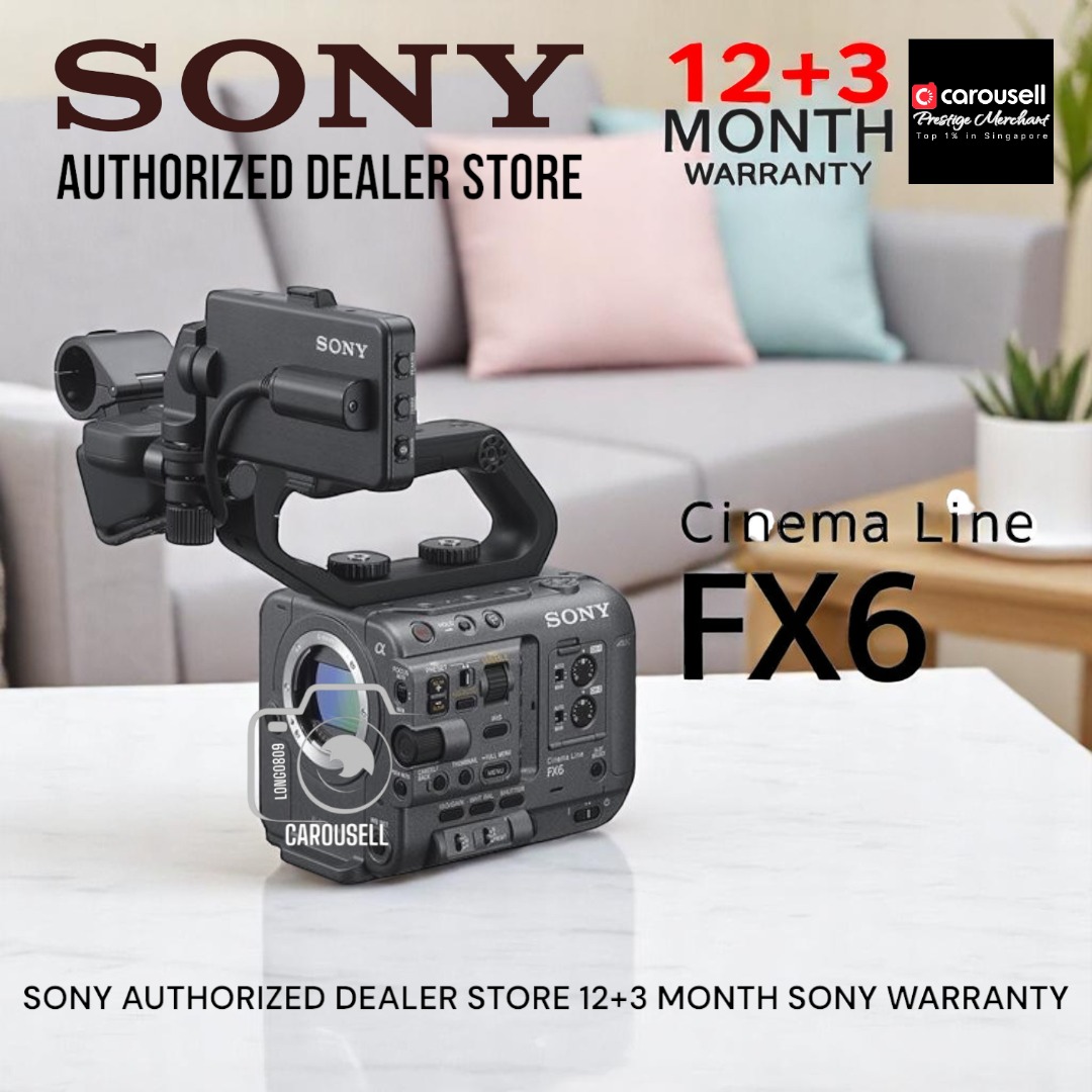 Sony FX6 | FX 6 | FX6, Photography, Cameras on Carousell