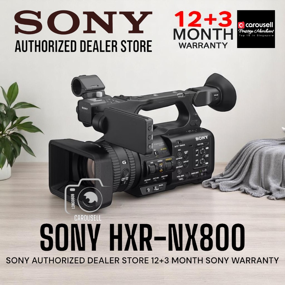 Sony HXR-NX800 | Sony NX800 | HXRNX800 | HXR NX800, Photography, Video ...