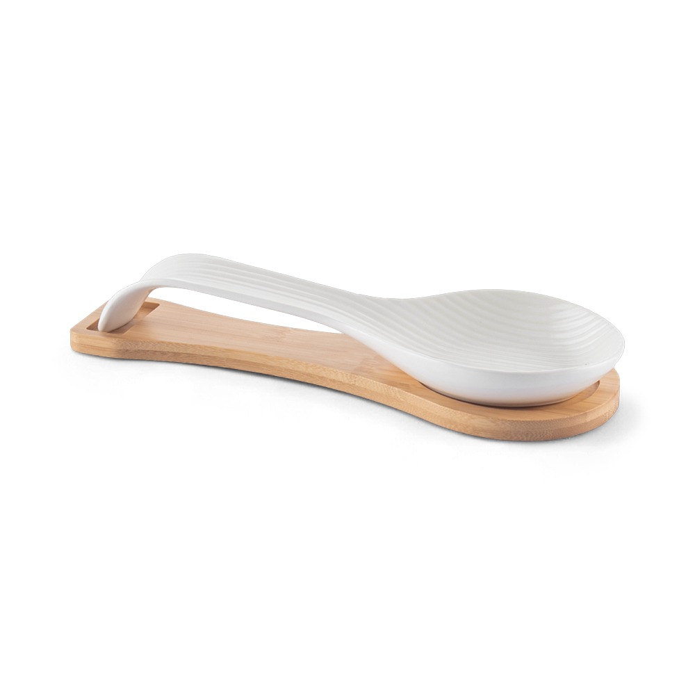 SSF Spoon Rest with Bamboo Stand, Furniture & Home Living, Kitchenware ...
