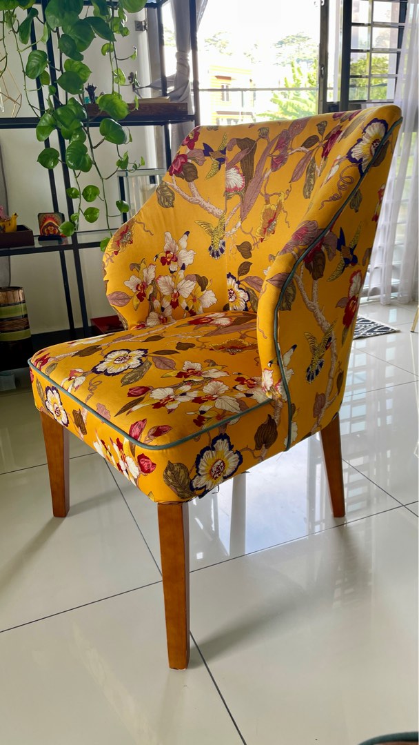 SSF Wing Chair, Furniture & Home Living, Furniture, Chairs on Carousell