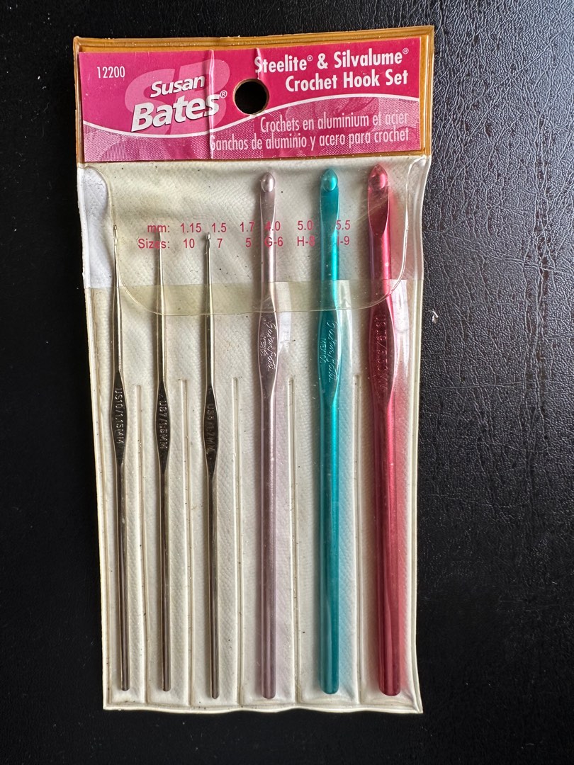 Susan Bates Crochet Hooks, Hobbies & Toys, Stationary & Craft, Craft ...