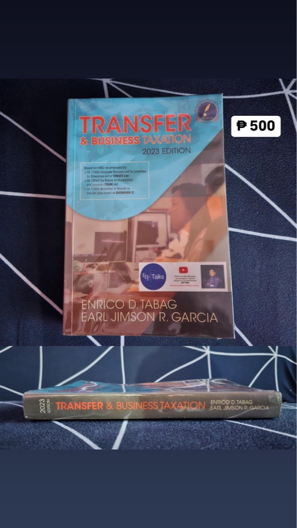 Transfer and Business Taxation 2023 Edition, Hobbies & Toys, Books ...